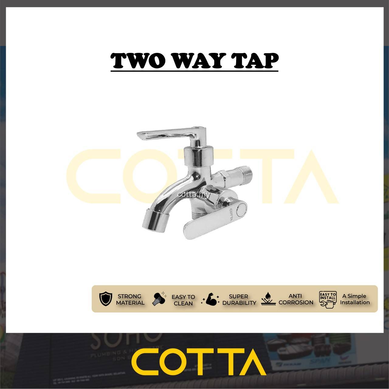 COTTA EDY SERIES TWO WAY TAP