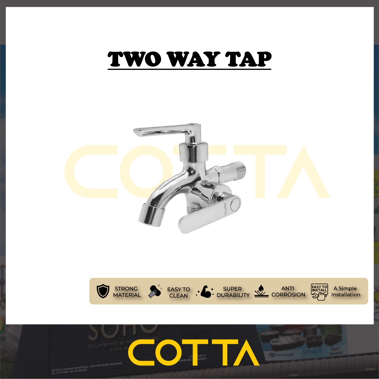 COTTA EDY SERIES TWO WAY TAP